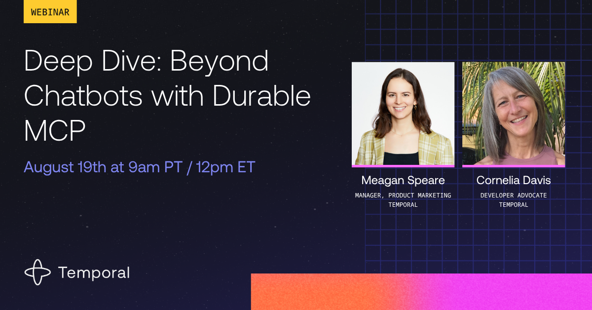Webinar | Deep Dive: Beyond Chatbots with Durable MCP